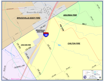 Bruceville Eddy Fire_Falls County
